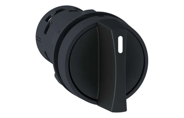 Przełącznik piórkowy Fi-22mm 2-pozycyjny stabilny 2NO czarny | XB5AD53 ...